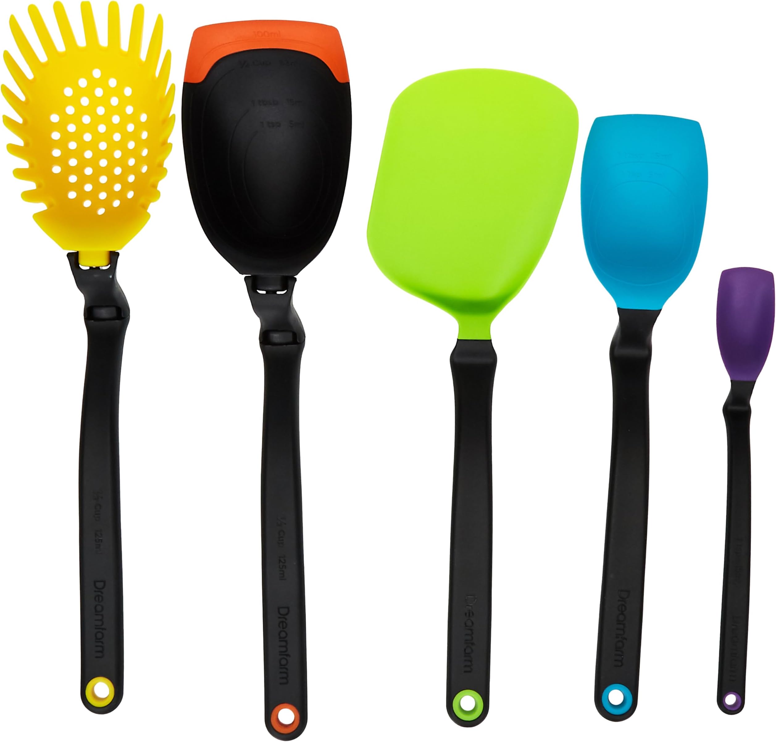 Dreamfarm Set of The Best - Party Mix Colours Kitchen Cooking Utensils ...