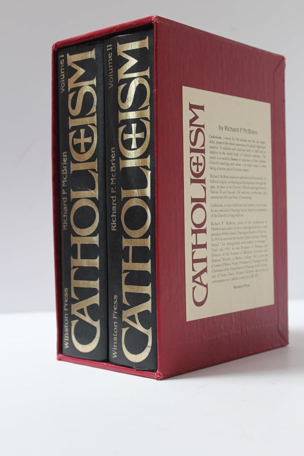 Amazon.com: CATHOLICISM~2 VOLUME SET: 9780030569074: RICHARD P. MCBRIEN ...