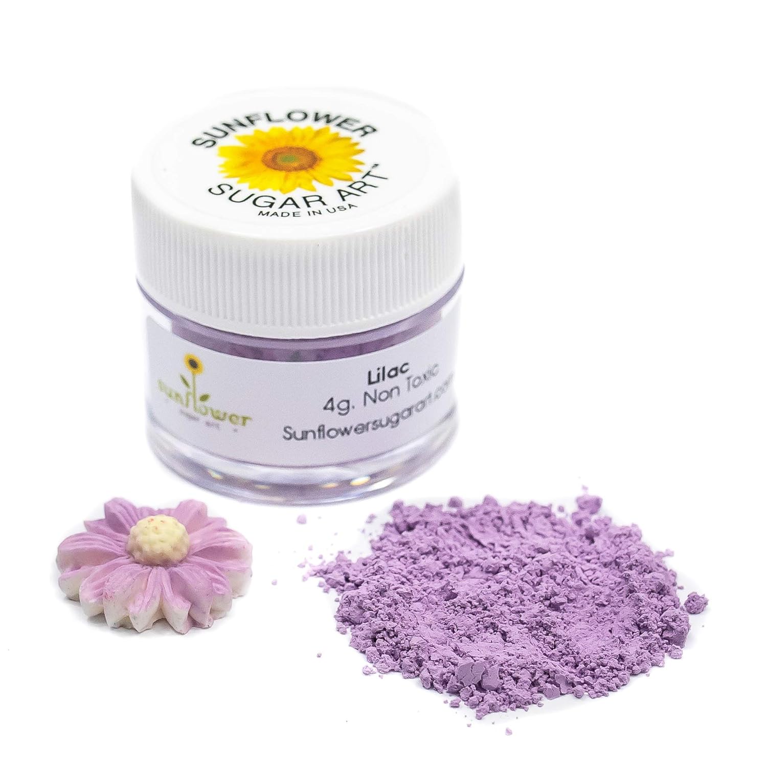 Amazon.com : Lilac Petal Dust | Pastel Purple Matte Powder | Premium ...