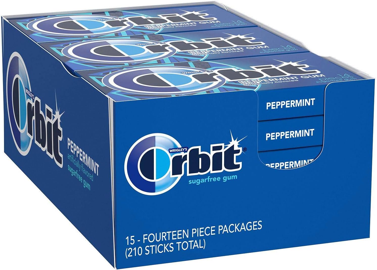 Amazon.com : ORBIT Sweet Mint Gum Sugar Free Chewing Gum, 30 Ct Mega ...