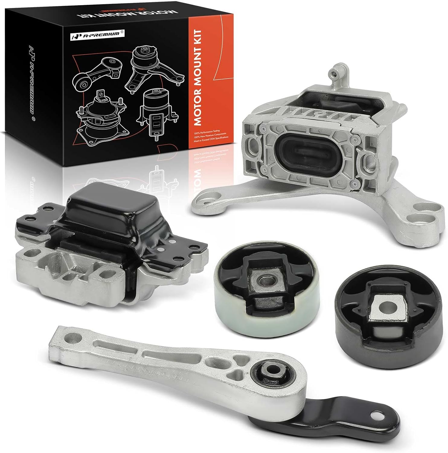 Amazon.com: A-Premium 5PCS Engine Motor Mount Transmission Mount and ...