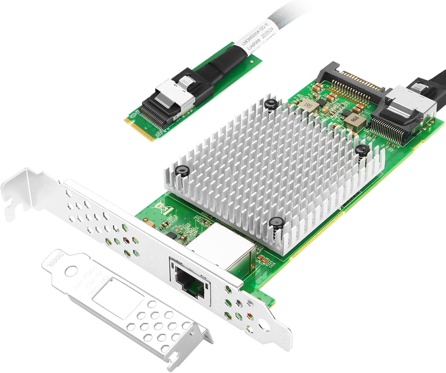 Amazon.com: Vogzone M.2 to 10GbE RJ45 NIC, Single RJ45 Port with Intel ...