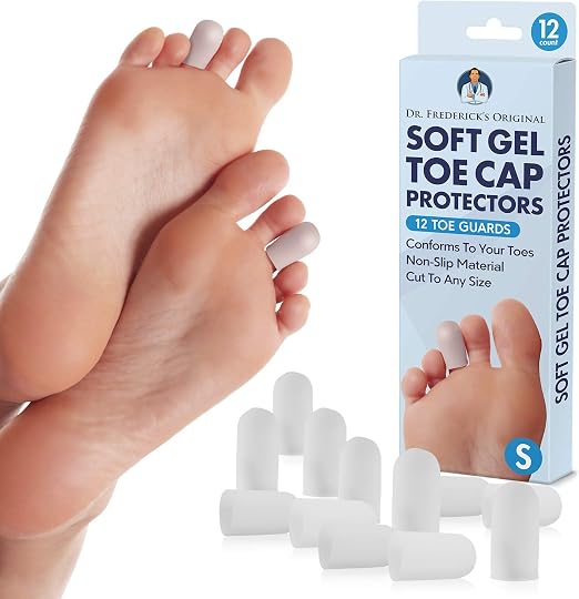 Amazon.com: Dr. Frederick's Original Soft Gel Toe Protectors for Men ...