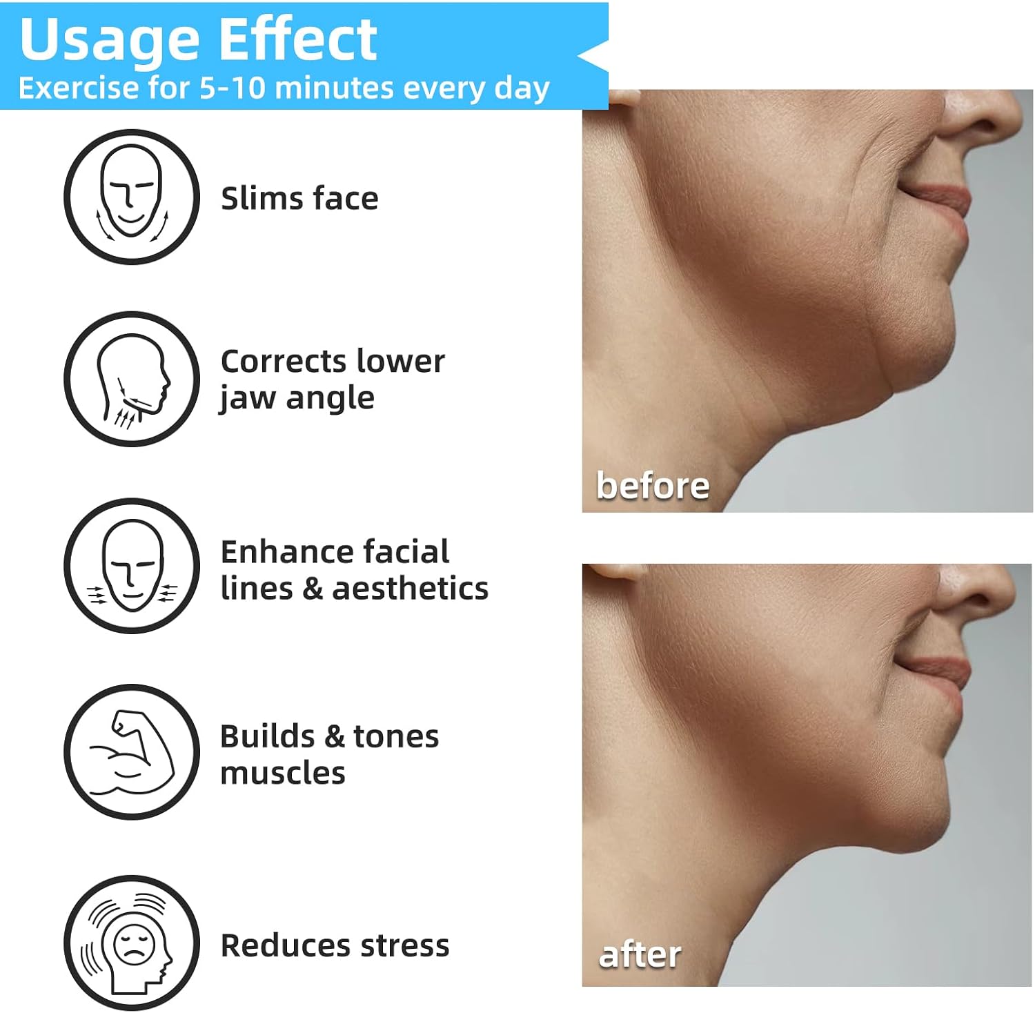 Jaw Exerciser for Men & Women - 4 Resistance Levels Nepal | Ubuy