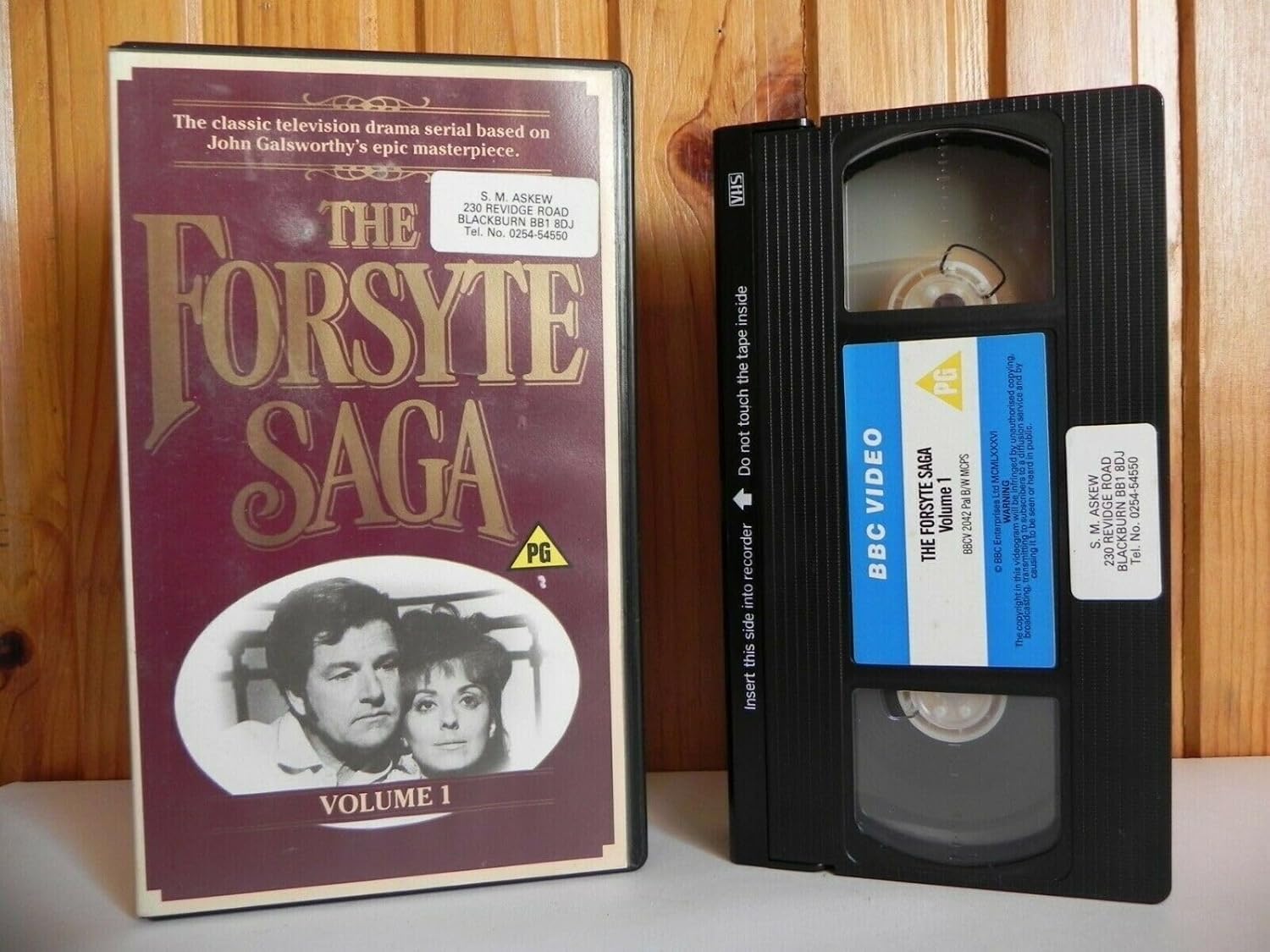 Amazon.com: The Forsyte Saga [VHS] : Eric Porter, Margaret Tyzack ...