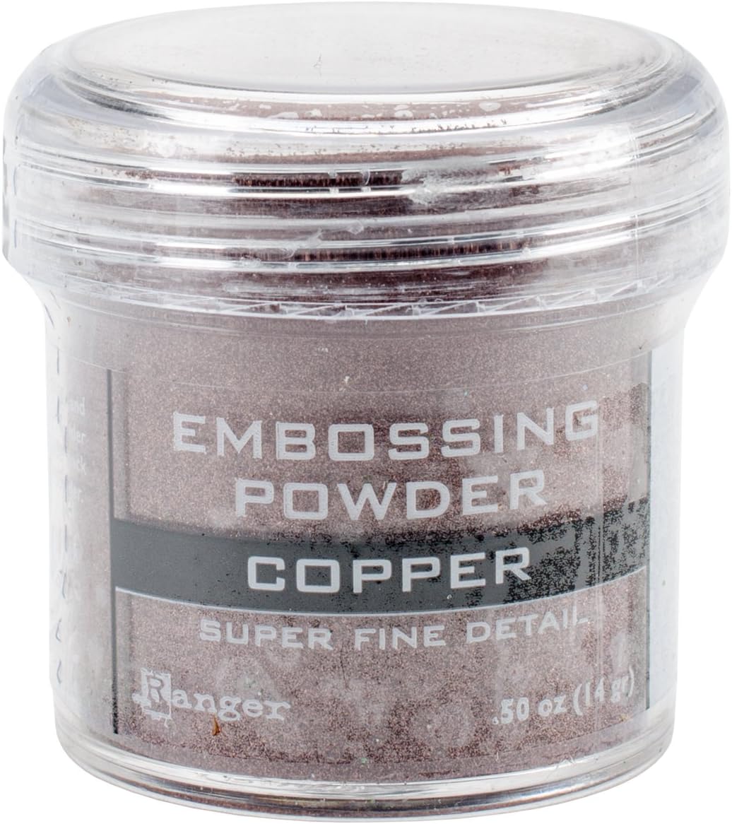 Amazon.com: Ranger Embossing Powder, 0.5-Ounce Jar, Fine Copper