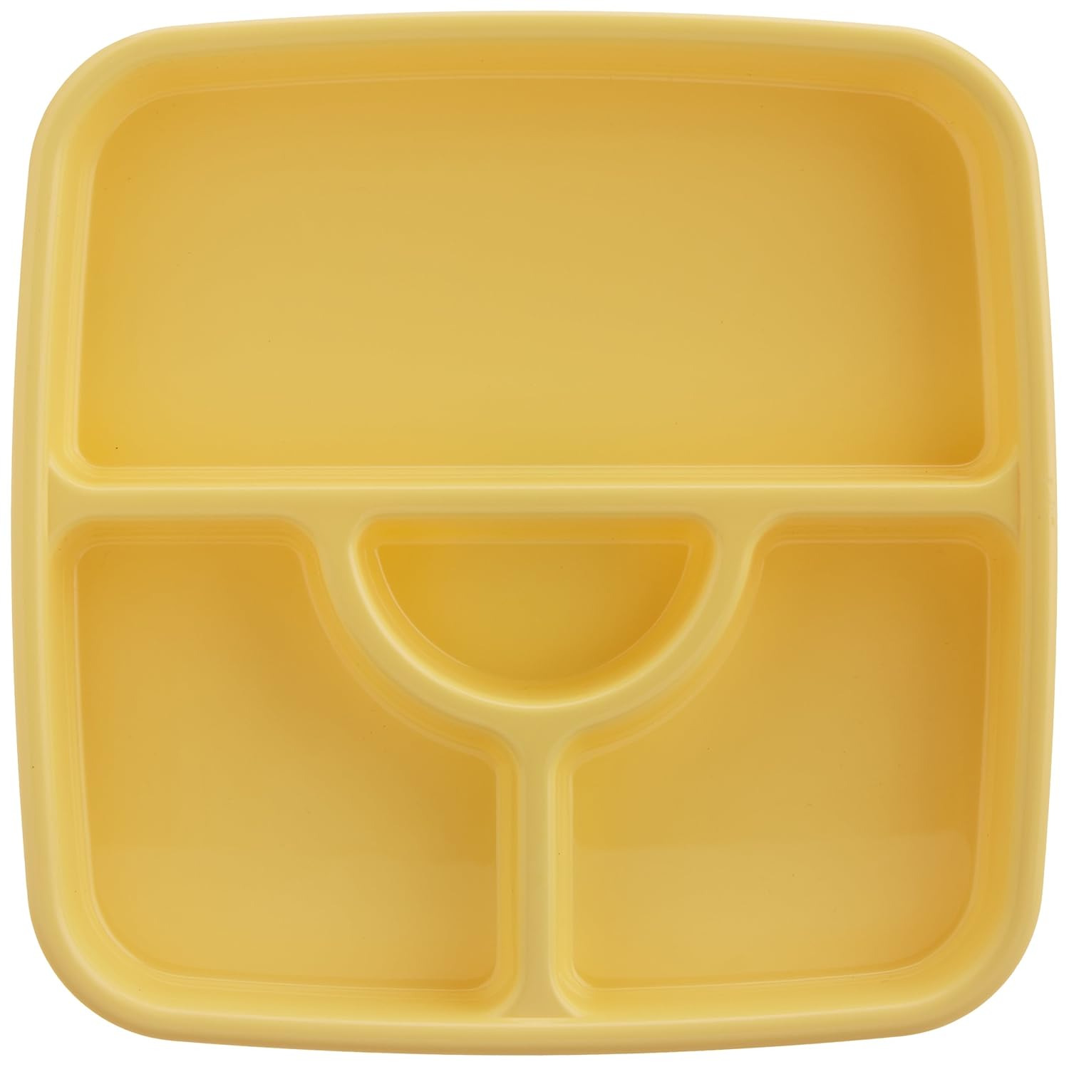 Buy Signoraware Square Serving Thali Set, Set of 3, Lemon Yellow Online ...