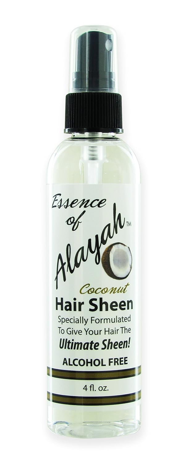 Amazon.com: Essence Of Alayah Coconut Scented Hair Sheen 4 oz