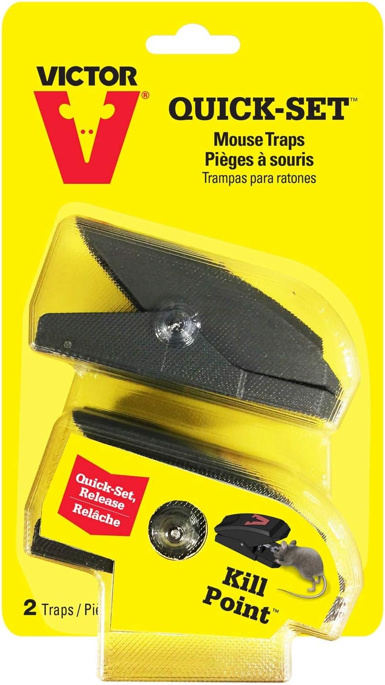 Amazon.com : Victor M137B Quick-Set Effective Mouse Trap and Killer - 2 ...