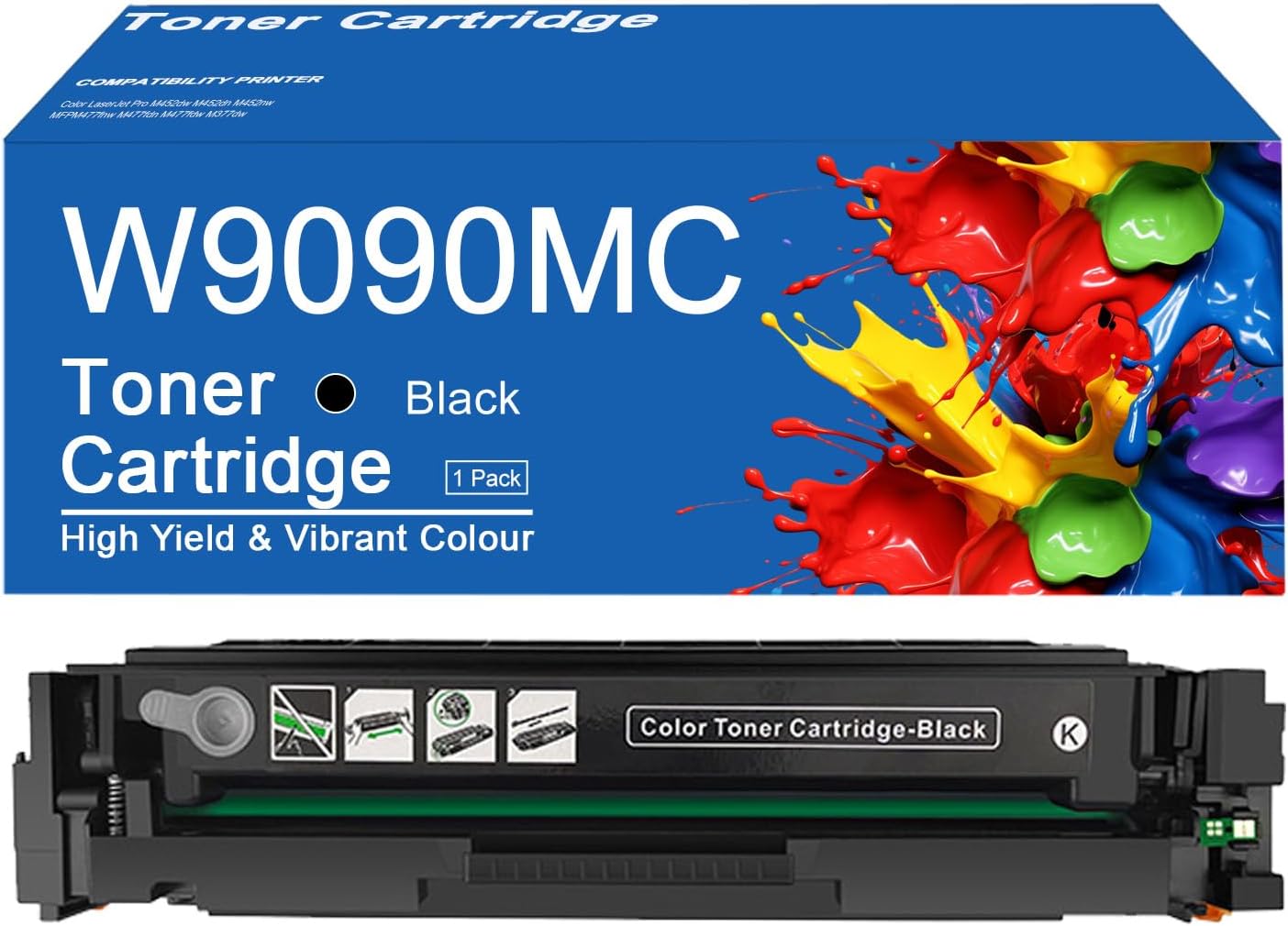 Amazon.com: RIOMAN W9090MC Toner Cartridge Compatible for HP W9090MC ...