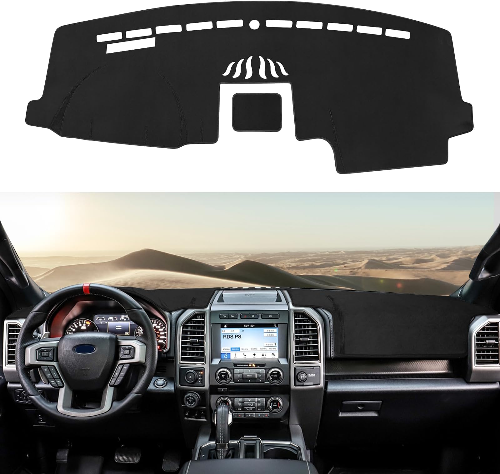 Amazon.com: The ArtDeco Custom Made Premium Carpet Dashboard Cover Dash ...