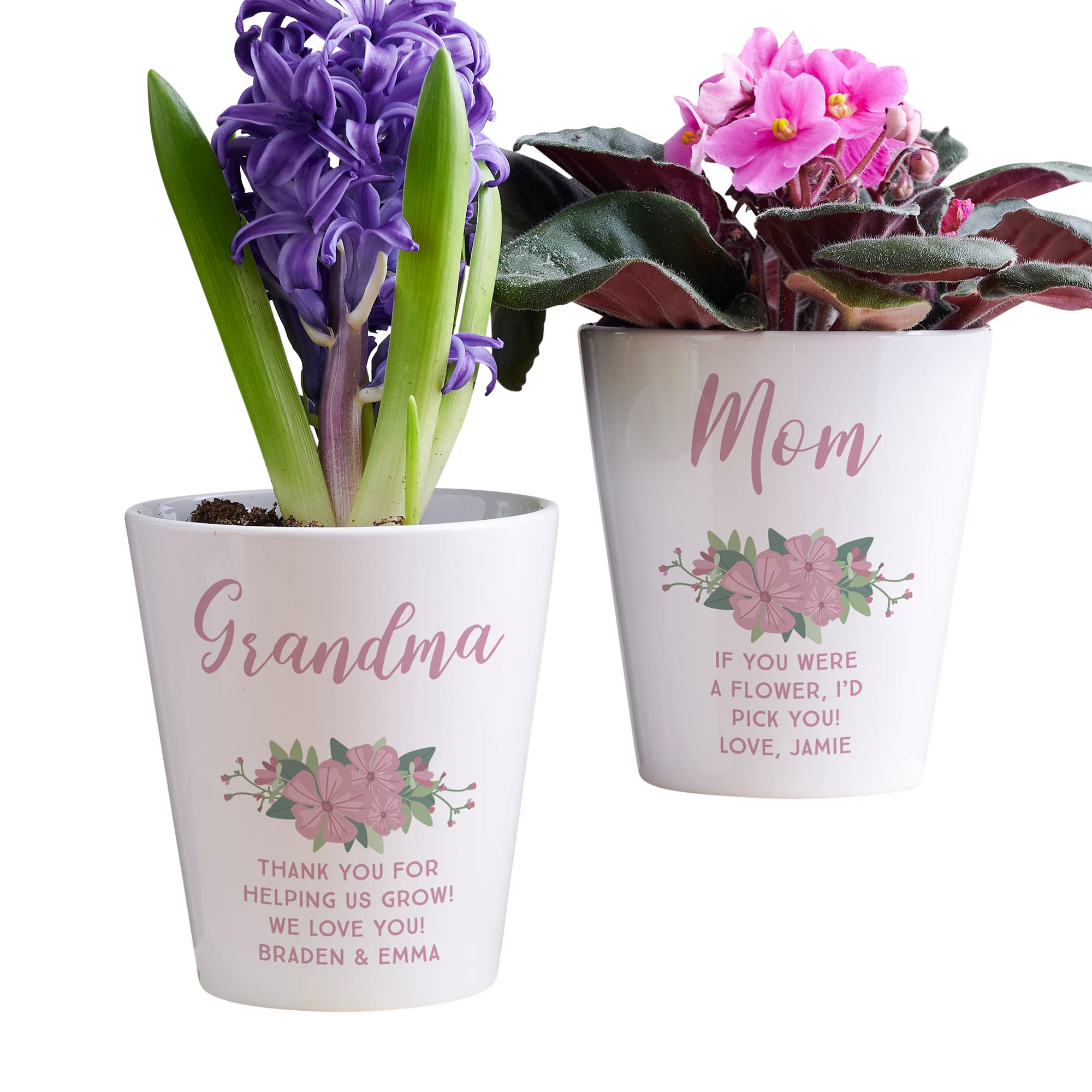 Amazon.com: Personalization Universe Floral Special Message ...