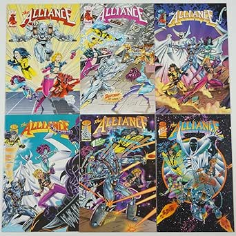 Amazon.com: The Alliance #1-3 VF/NM complete series + 3 Variants ; IDW ...