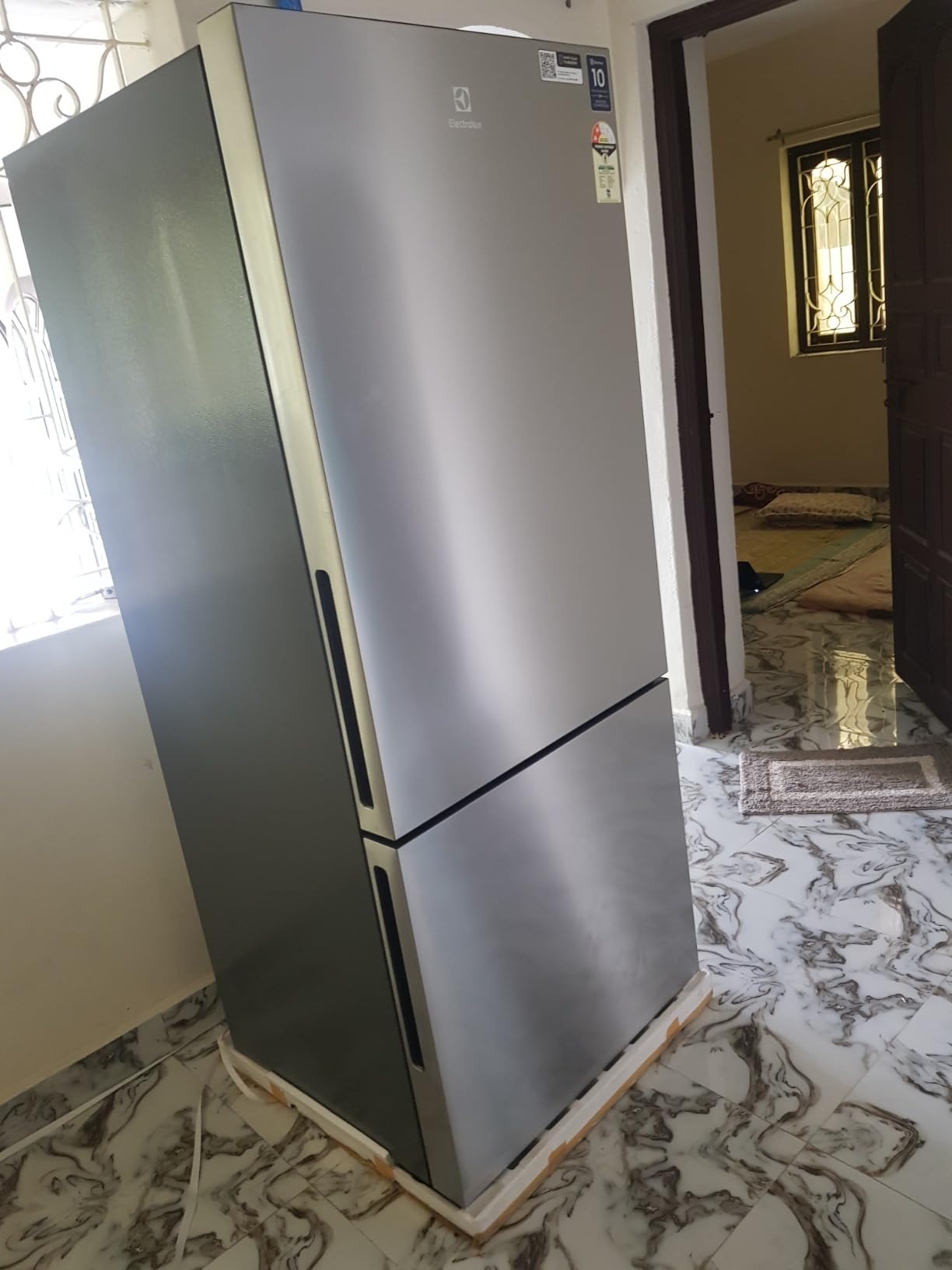 Electrolux 453L Frost Free Inverter Double Door Refrigerator, Bottom ...