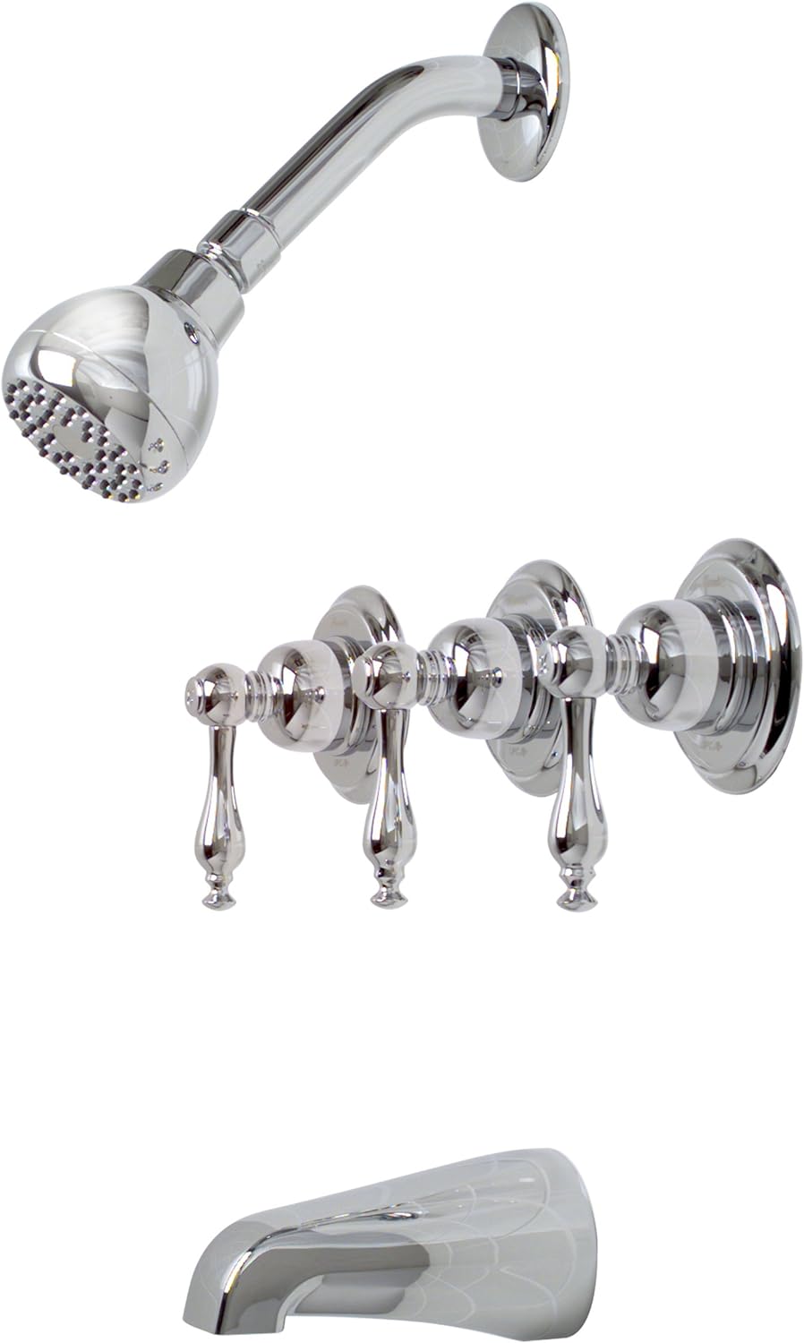 Premier Faucet 119279 Premier Wellington 3-Handle Tub & Shower Faucet ...