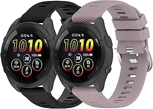 Amazon.com: Fit for Garmin Forerunner 165 Watch Bands, Vivoactive 5 ...