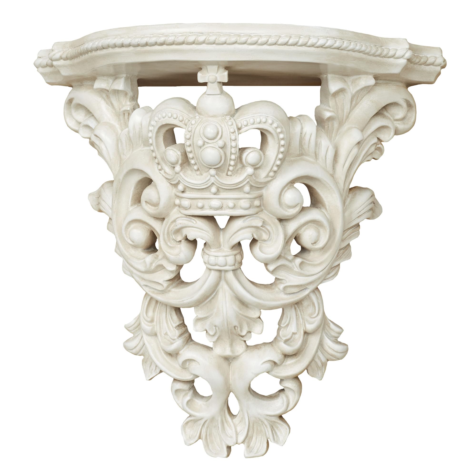 Amazon.com: Touch of Class Crown Imperial French Scroll Wall Shelf ...