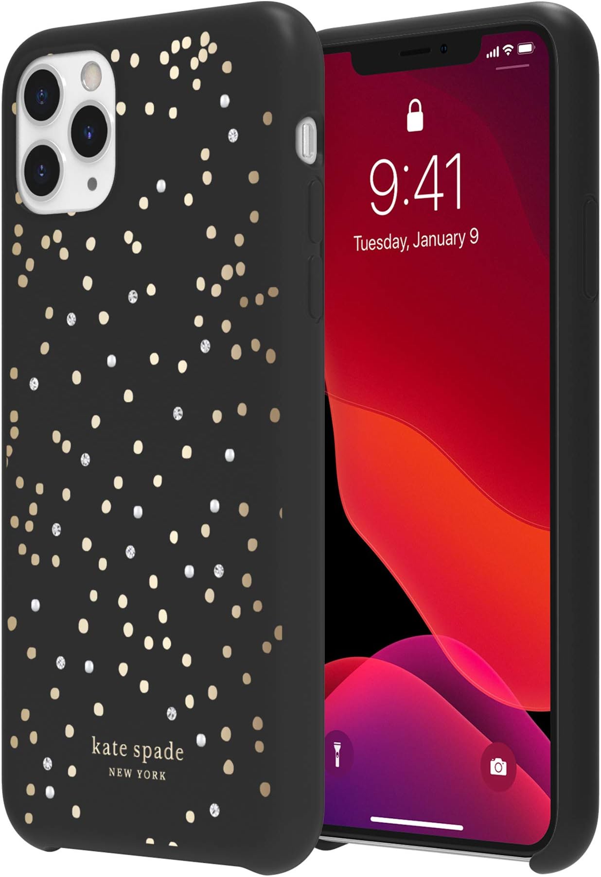 Amazon.com: Kate Spade Hardshell Case for iPhone 12 Pro Max - Pin Dot ...