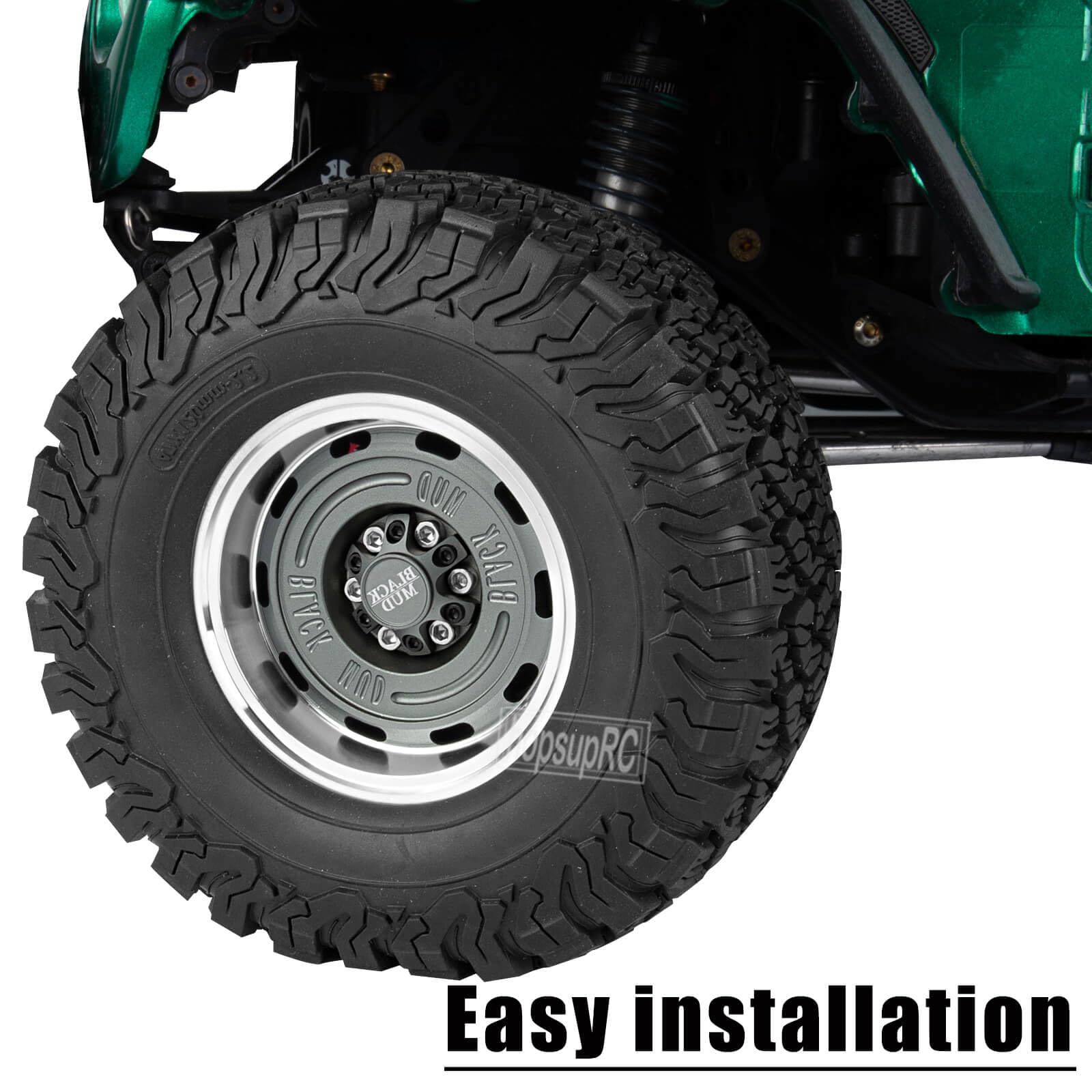 Treal Wheels For Rr10 Aazon.co: HopsupRC RC Aluiniu 1.9in Tires Tyres&1 ...