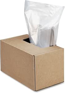 Amazon.com: Fellowes 3604101 50"H x 42.5"W x 22"D Shredder Waste Bags ...