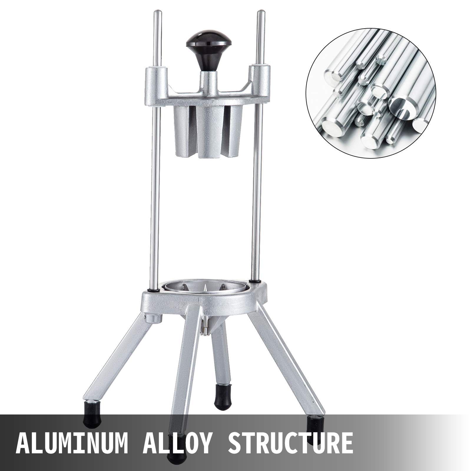 Happybuy 8-Section Commercial Easy Wedger Stainless Steel Blade Fruit ...