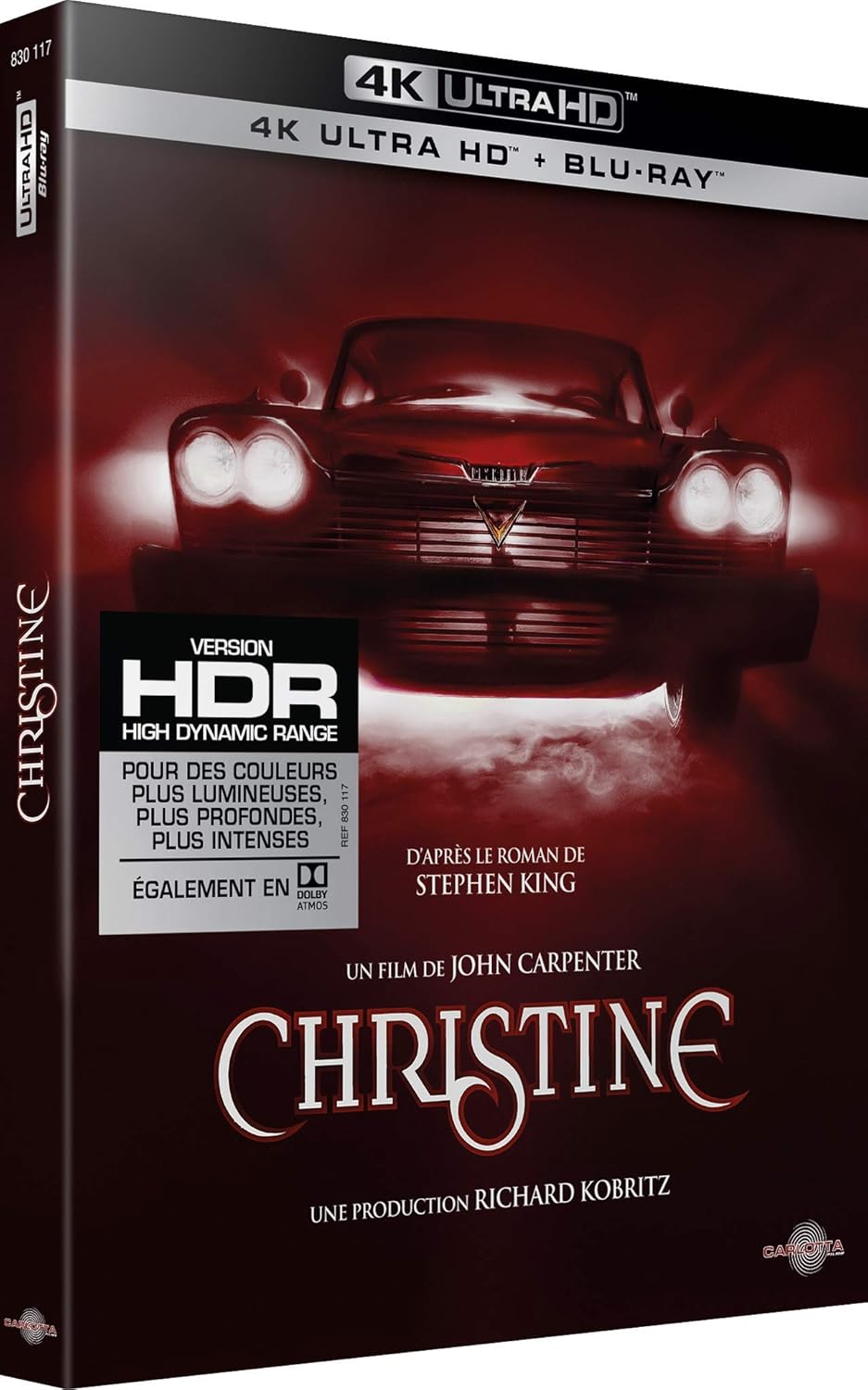 Christine [4K Ultra HD + Blu-Ray] [ Import ] Plays in English: Amazon ...