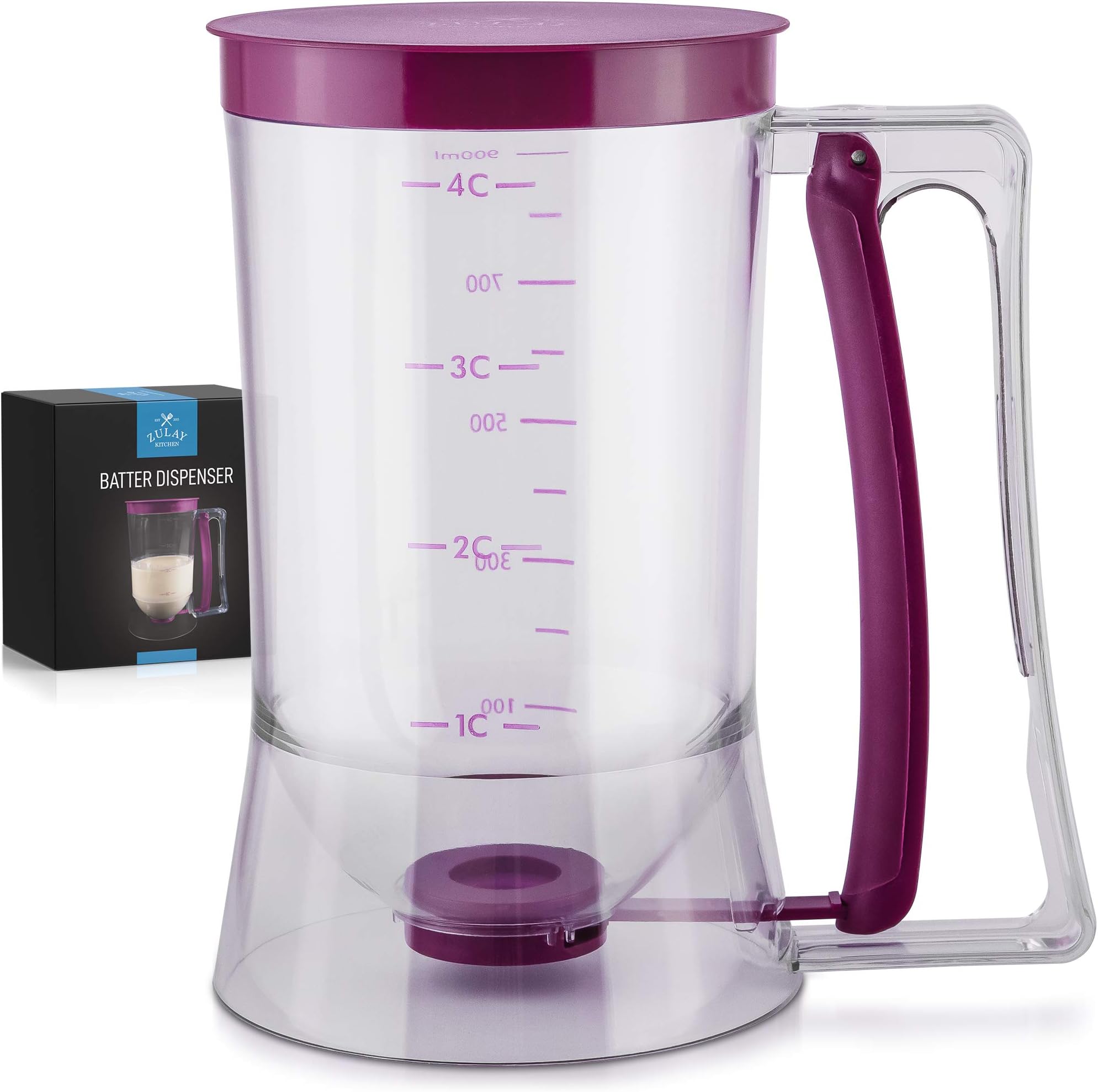 Pancake Dispenser Syrup Dispenser 2-Pack Pancake s With Blender Balls ...