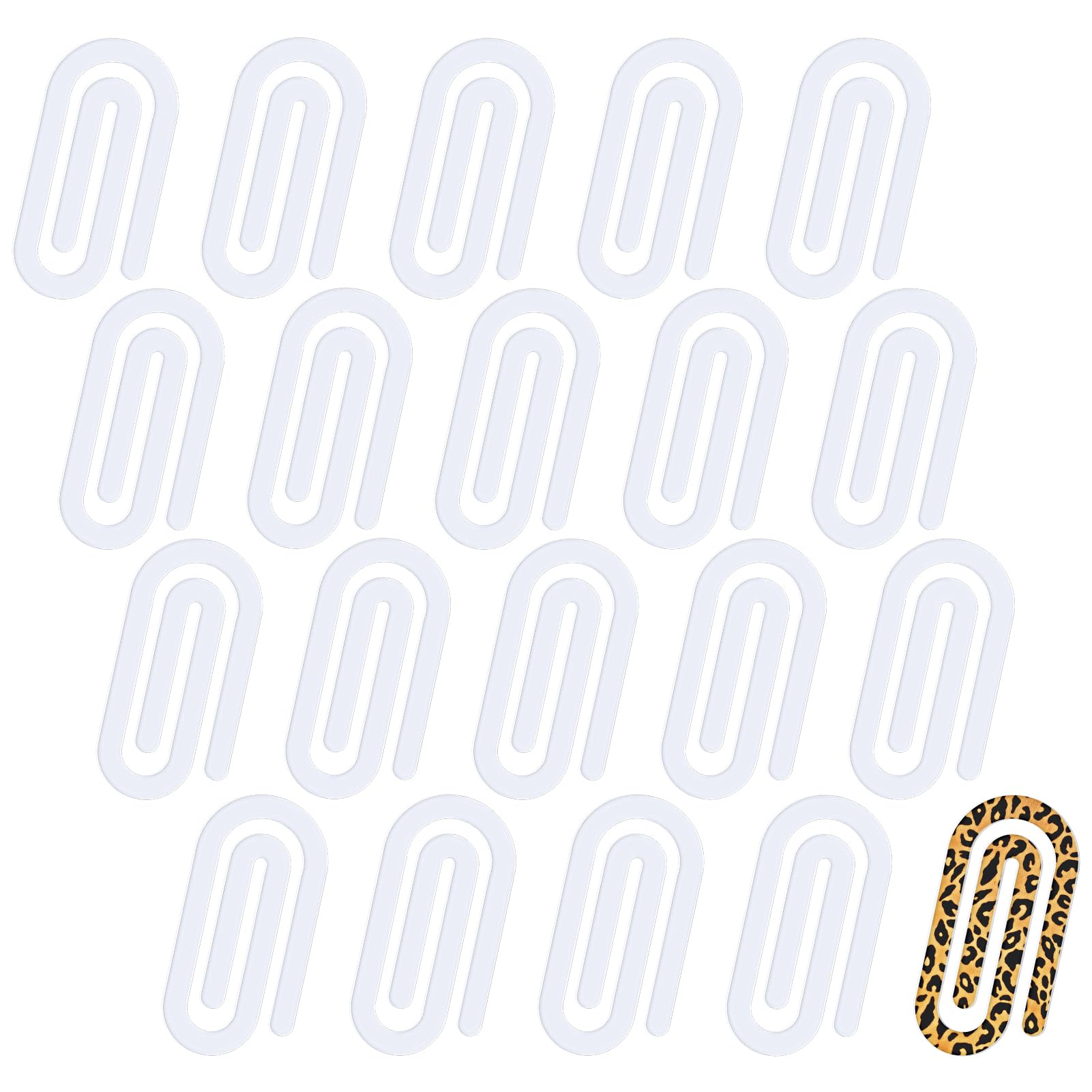 Amazon.com : 20 Pack Sublimation Paper Clips Sublimation Blank Thermal ...