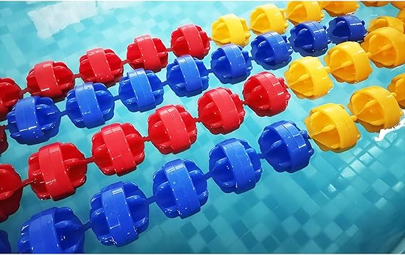 Amazon.co.jp: プール用安全ロープ 50m 40m 30m 20m 12m 8m 4m Swimming Pool Safety ...