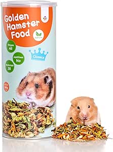 Niteangel Hamster Food & Treats Toy - Small Animal Natural Food for ...