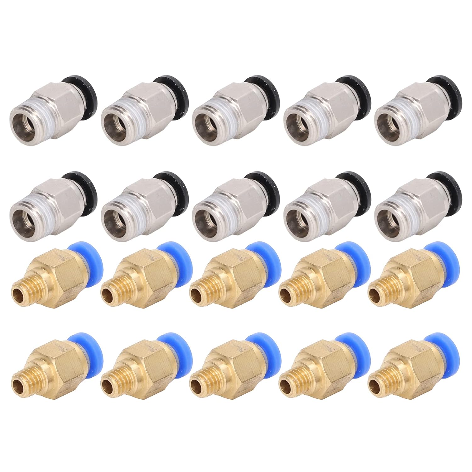 TGEC 3D Printer Pneumatic Fitting, High Hardness Quick Installation ...