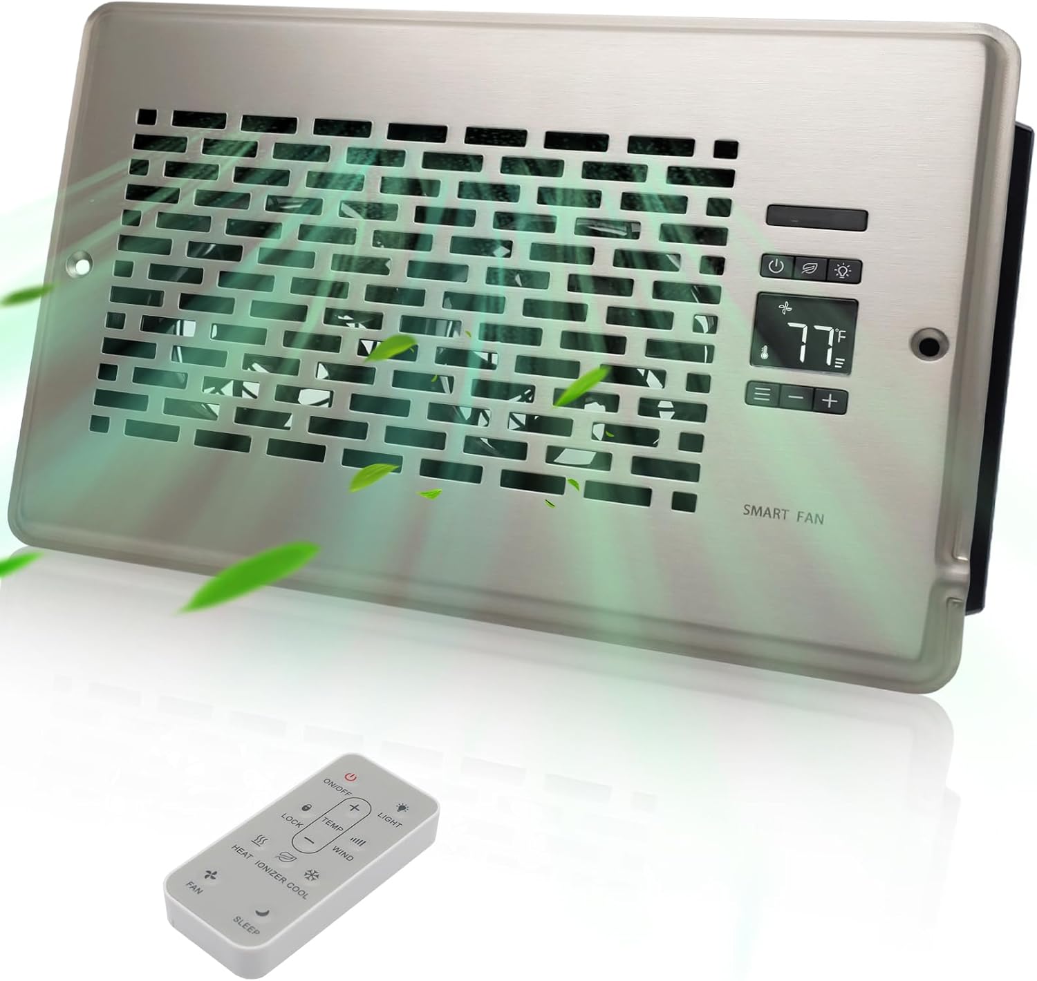 Amazon.com: SANYCASA Quiet Register Booster Fan 6" x 10" with Upgraded ...