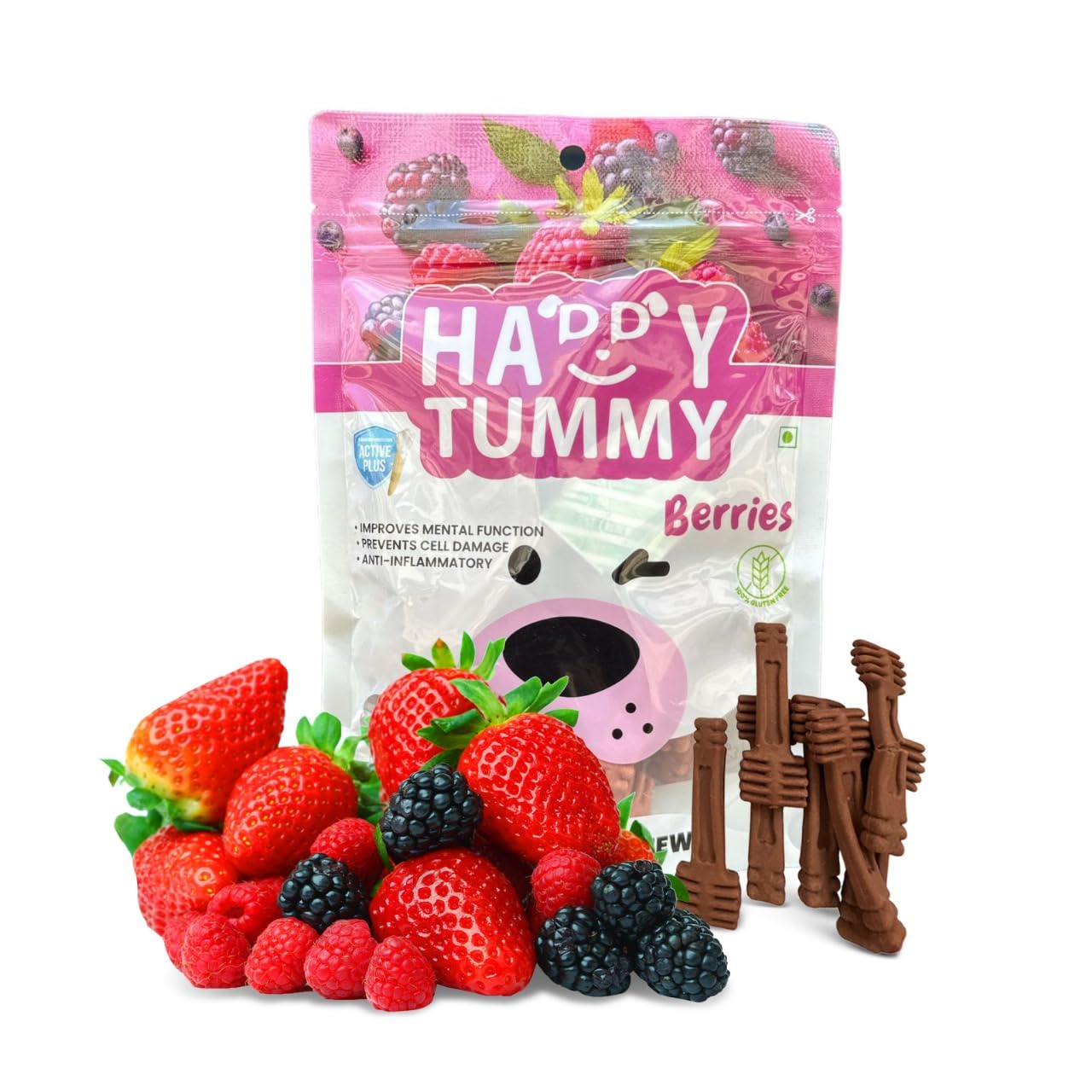 TUNAI Happy Tummy Dental Chew Sticks | Veg Only | Guilt Free Supplement ...