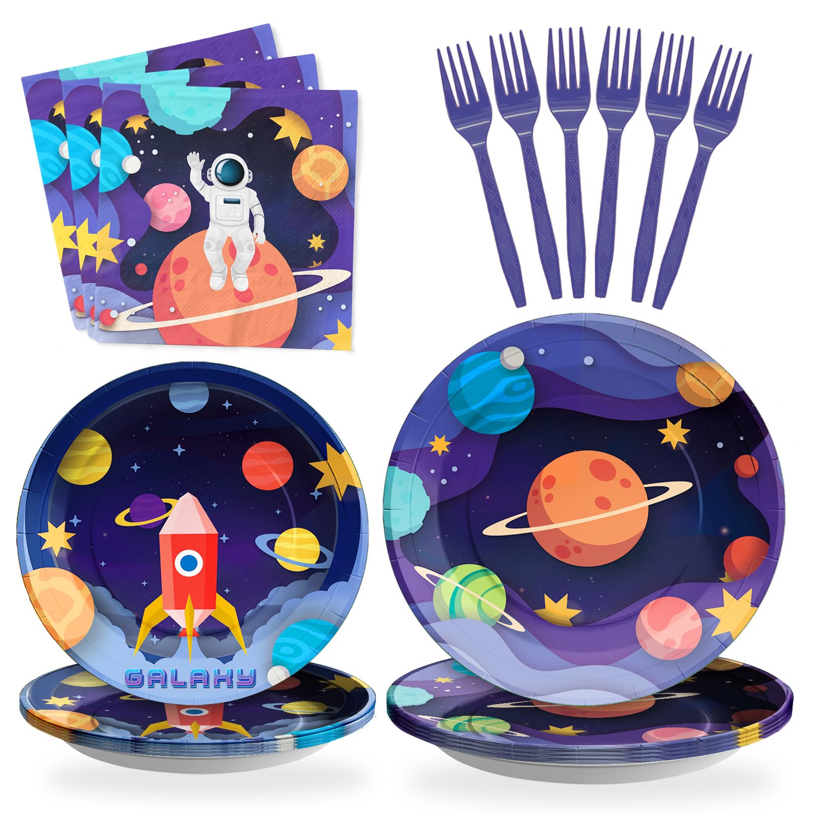 Astronomy Party Plates