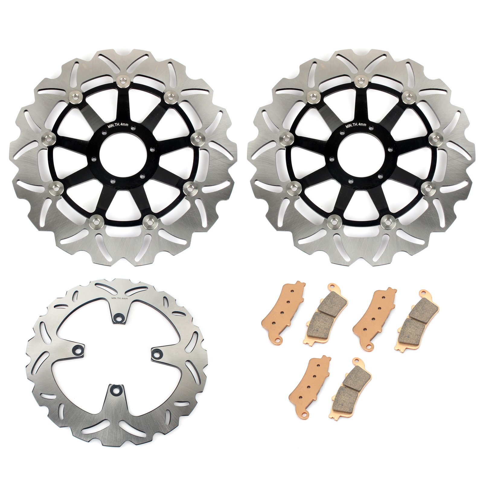 Front brake rotor FIインターセプター1998-1999のためのEBC Front VFR800 XC輪郭フロントローター ...