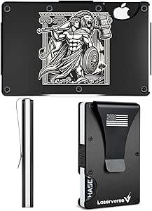 Amazon.com: Laserverse Mythical Characters Wallet – RFID Blocking Metal ...