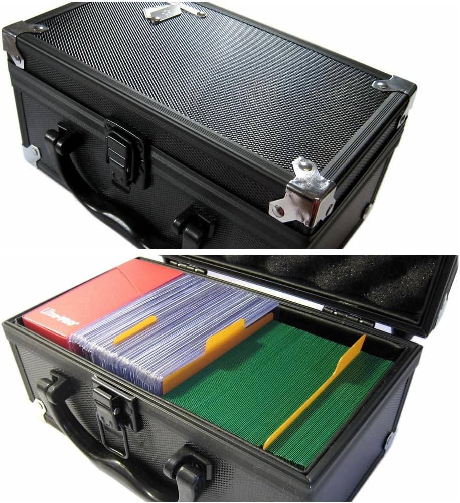 Amazon.com: KakapopoTCG D3 Black Metal Storage Carry Case Cube for ...