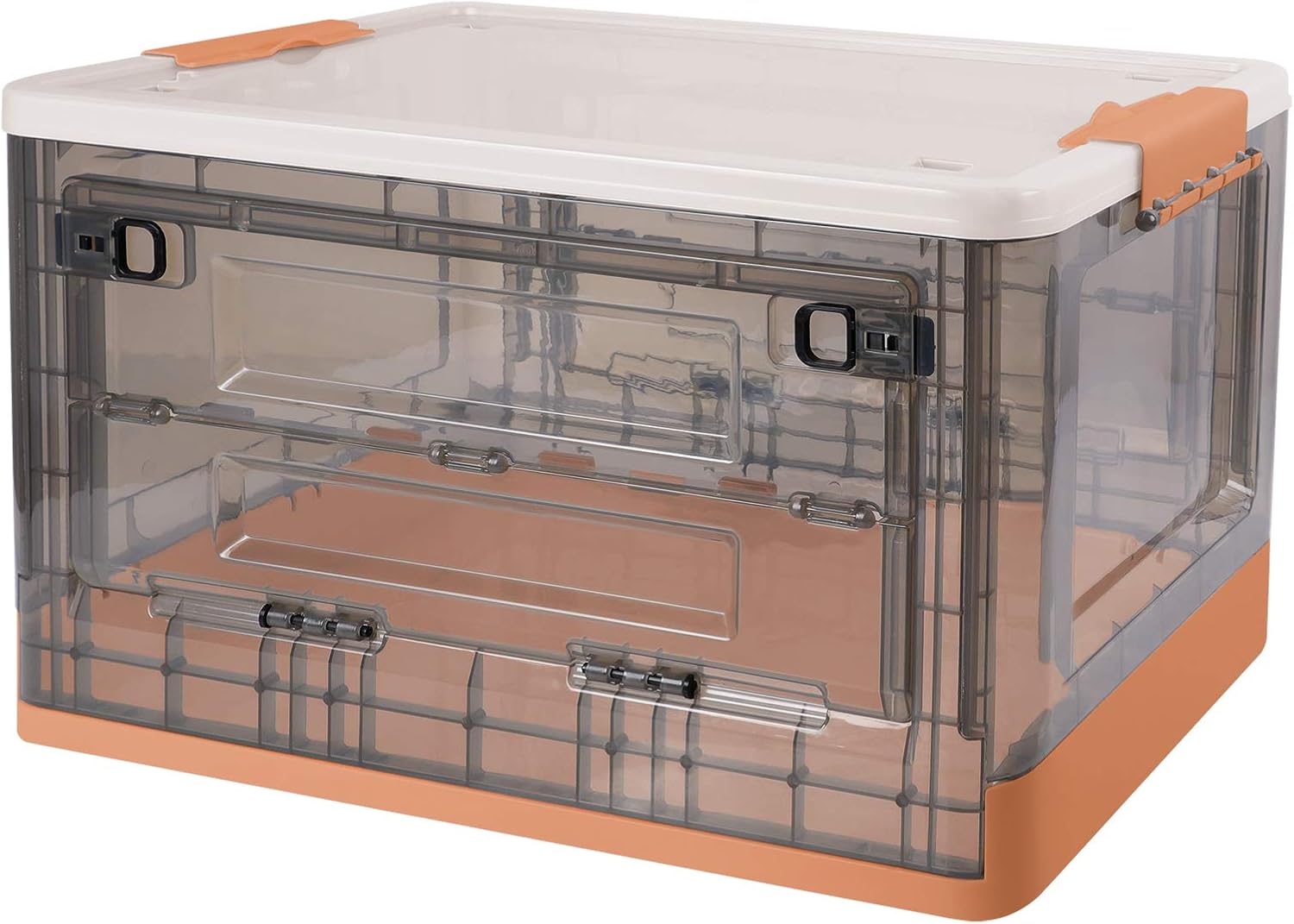 Amazon.com: Lucky Monet 1 Pack 55 Qt Storage Bins with Lids & Wheels ...