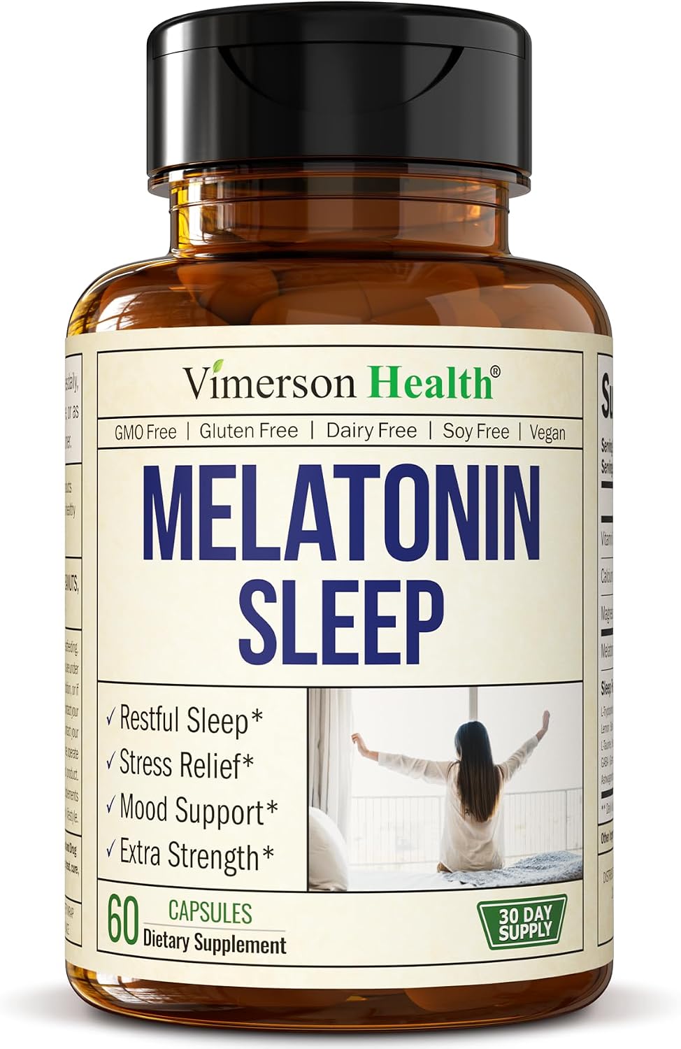 Amazon.com: Melatonin 10mg Restful Sleep Supplement with Melatonin ...