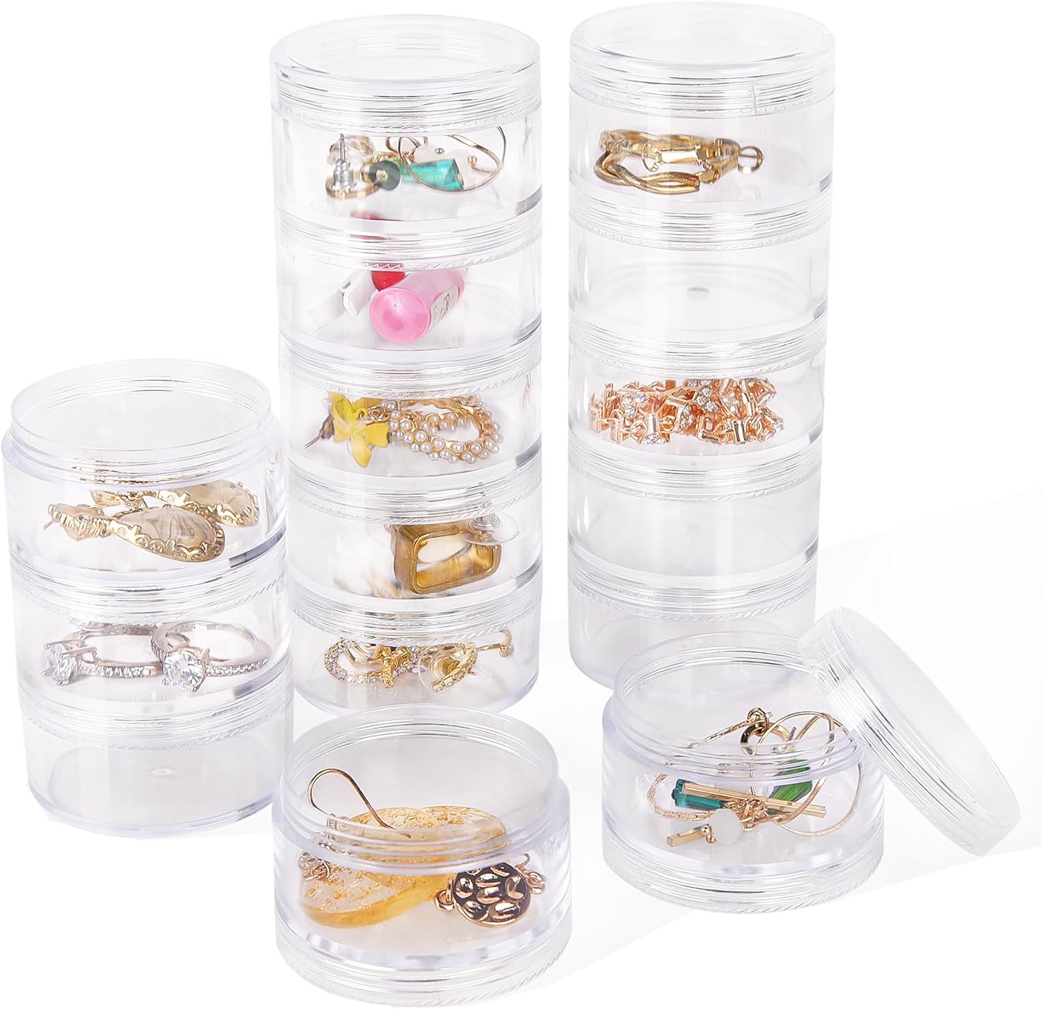 Amazon.com: CONBOLA Earring Holder Organizer,Small Stud Earring Jewelry ...
