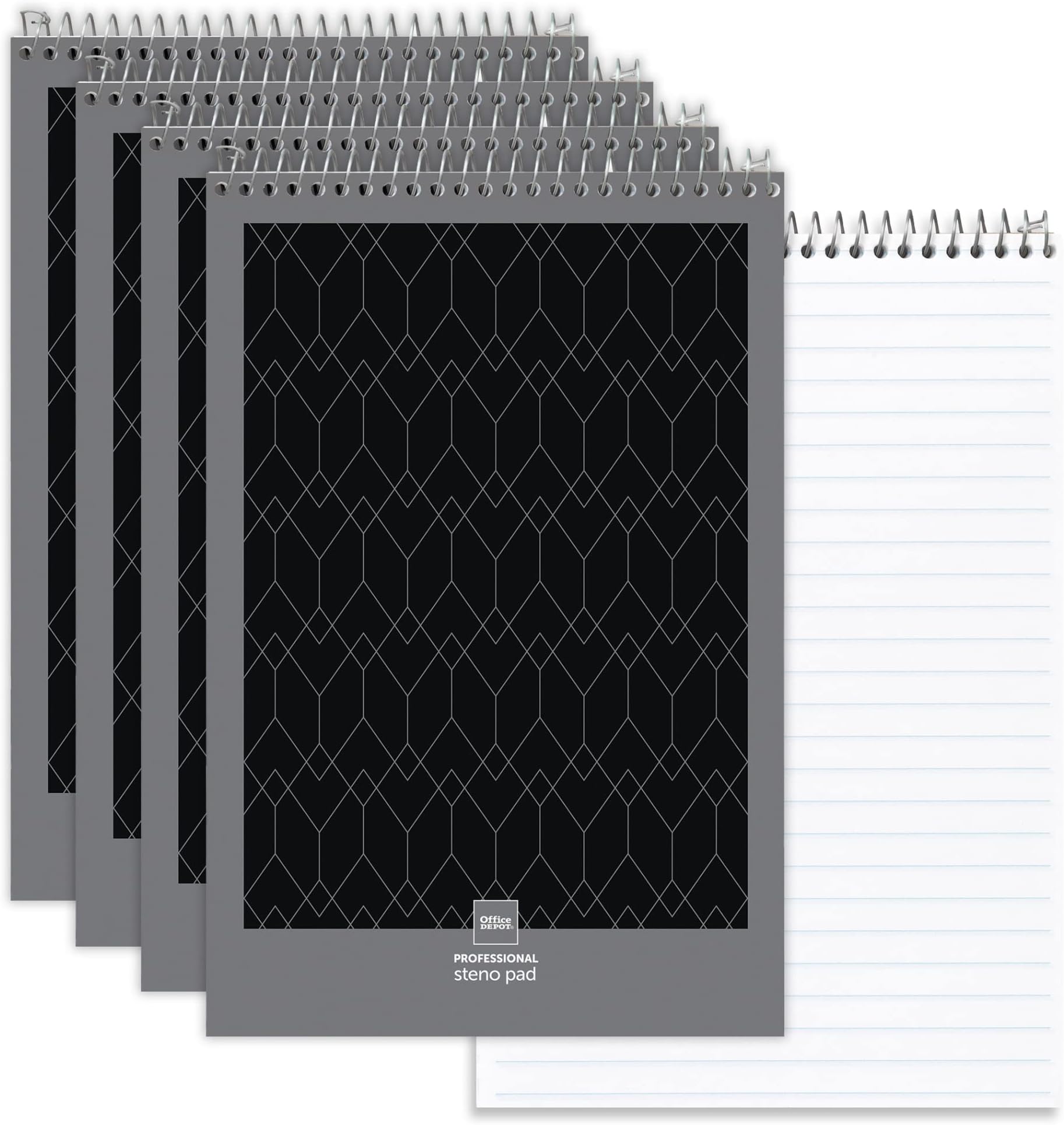 Amazon.com : Office Depot(R) Steno Books, 6in. x 9in., Gregg Ruled, 70 ...