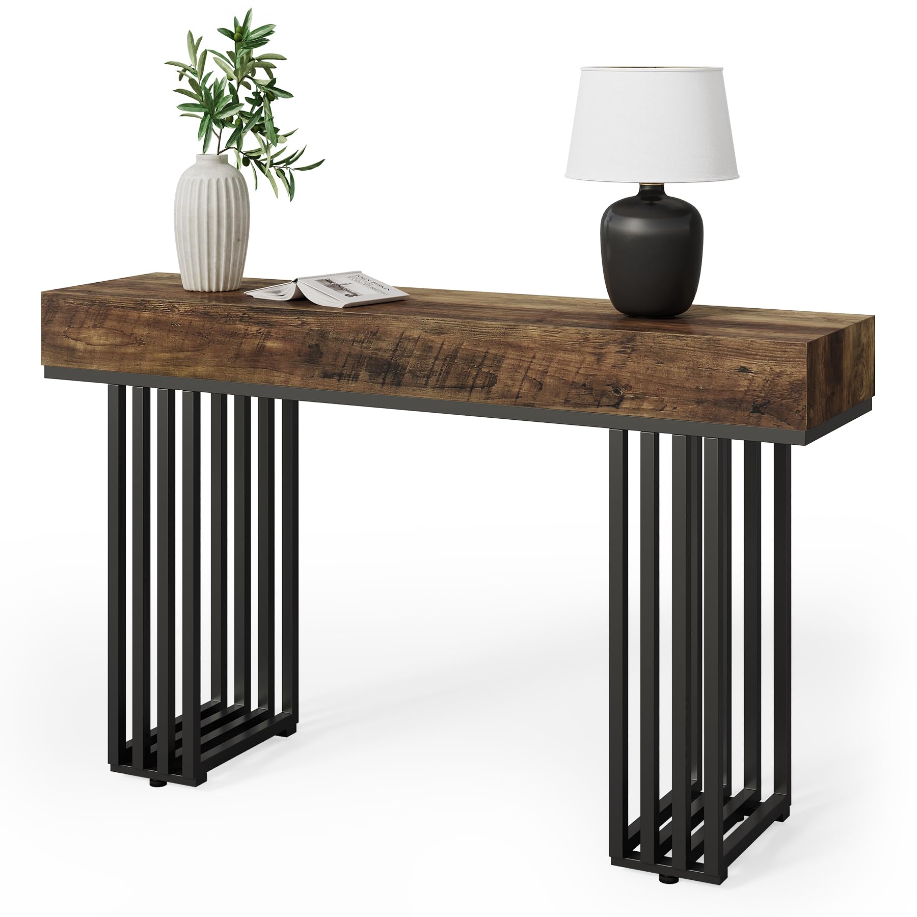 Amazon.com: LITTLE TREE 55 Inches Long Console Table for Entryway ...