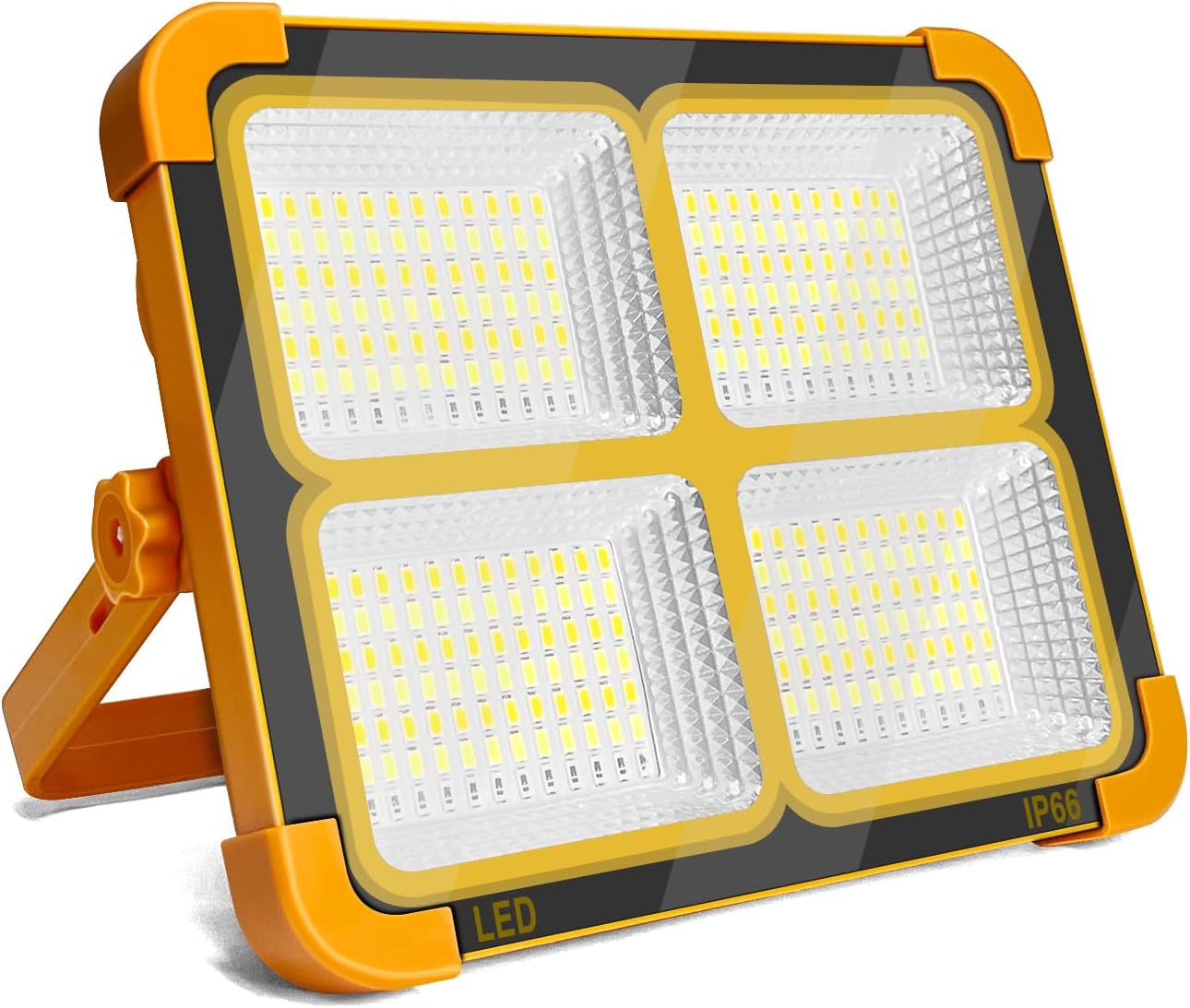 Civikyle LED Solar Work Light Rechargeable 100W High Lumens Stepless ...