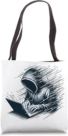 Amazon.com: Ethical Hacking Analyst Ethical Cyber Security Tote Bag ...