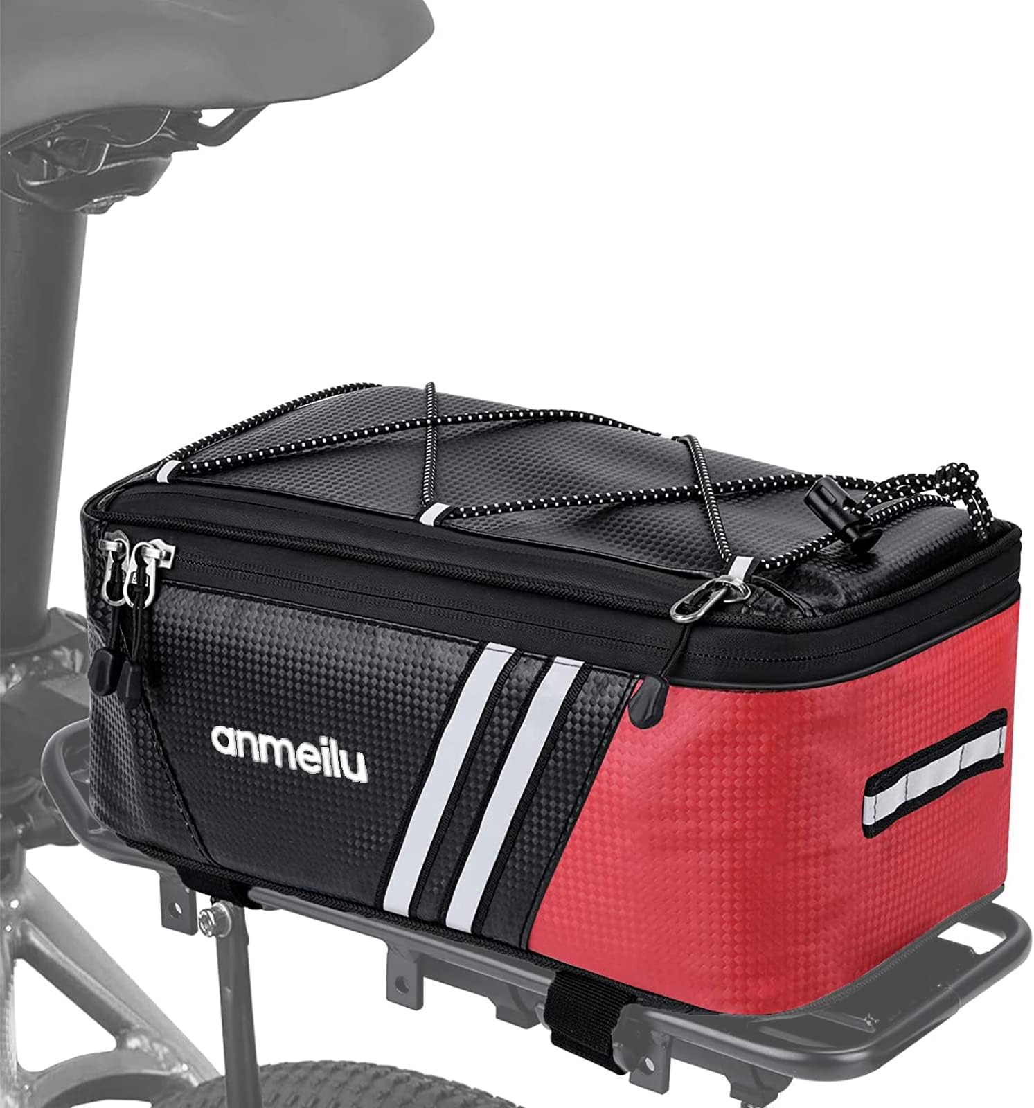 Amazon.com: Bike Rack Bag Bike Bags for Bicycle Back Seat Rear Rack ...