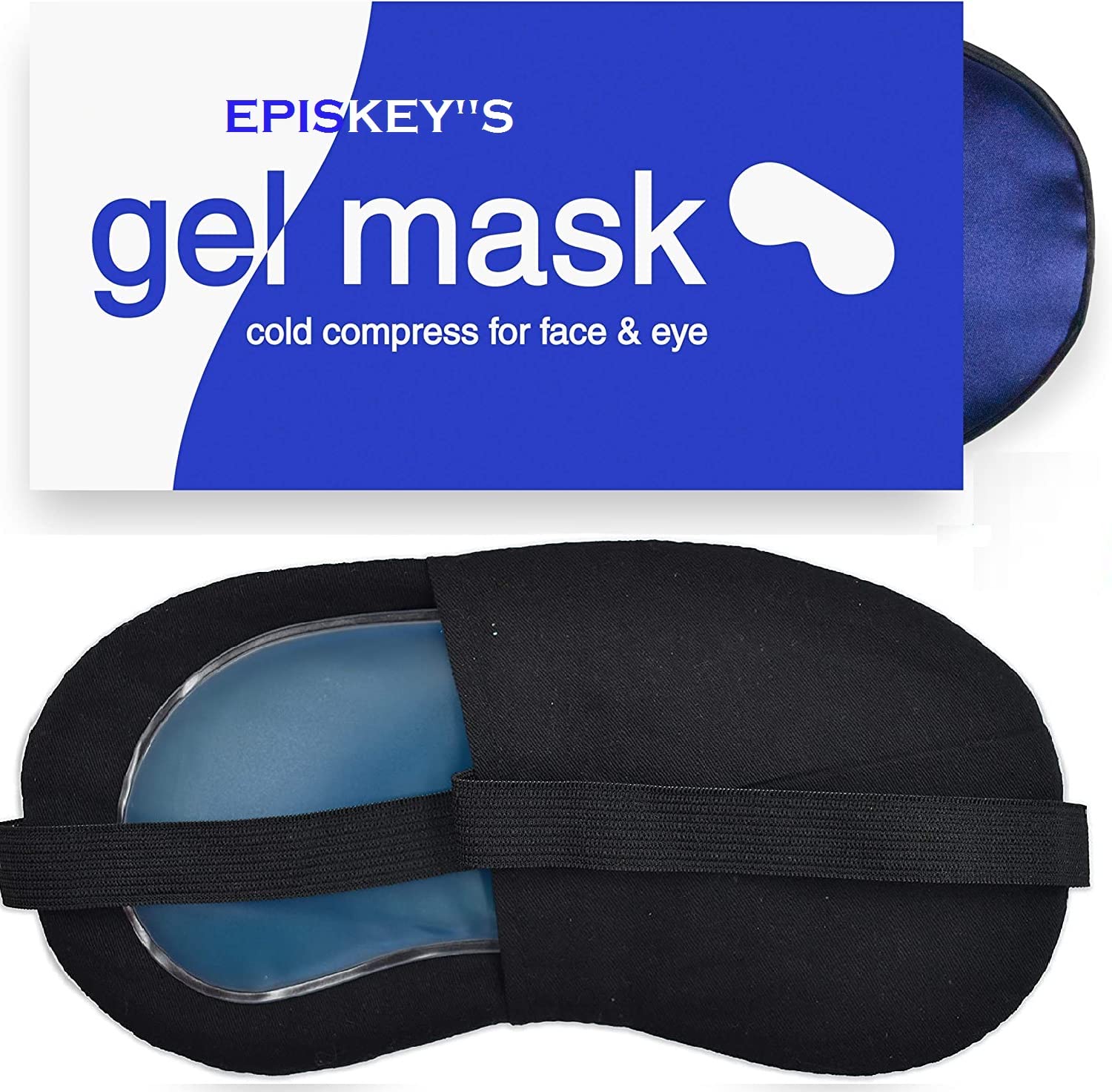 Buy EPISKEY® Cooling Gel Relaxing Eye Sleep Mask for Dark Circles, Dry ...