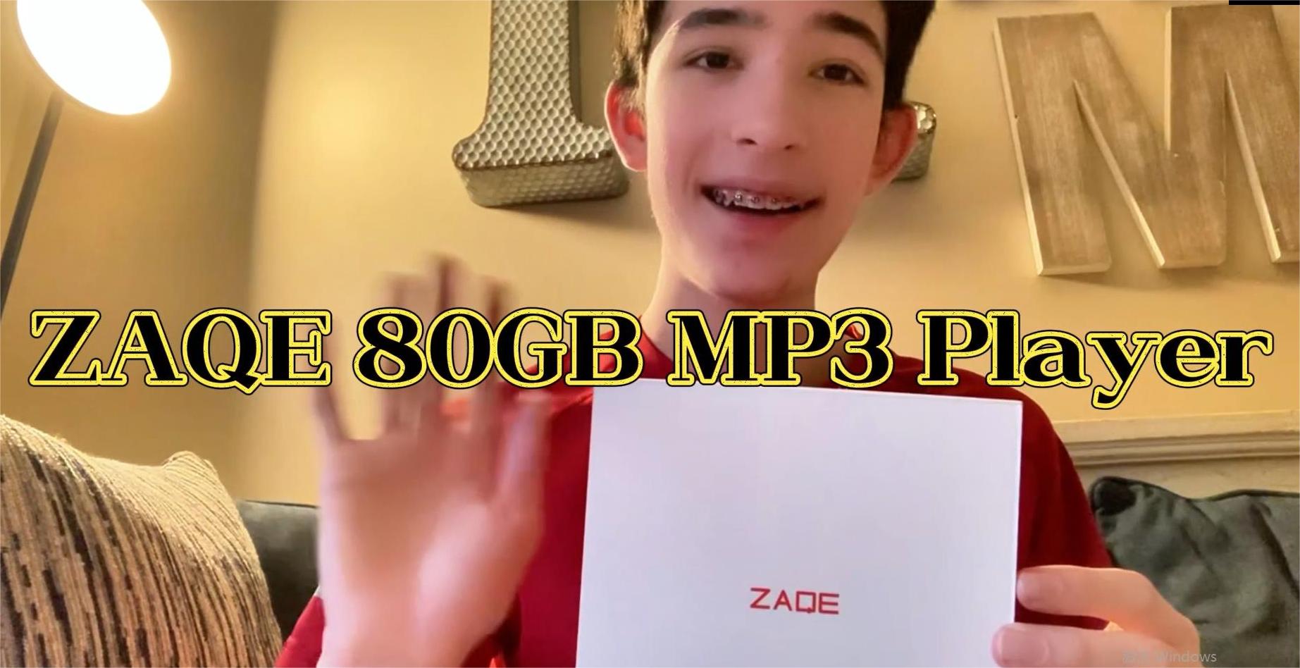 Watch ZAQE 80GB MP3 MP4 player with bluetooth and WiFi﹙M505﹚ on Amazon Live