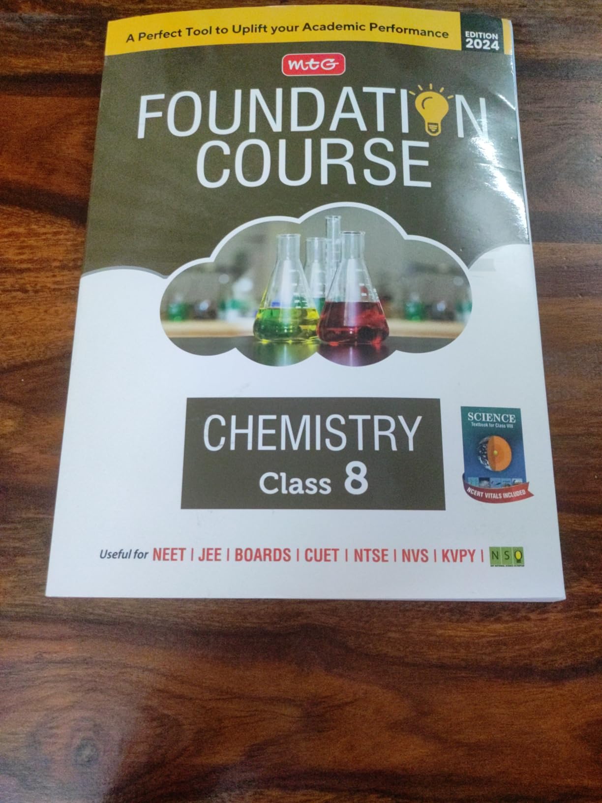 Buy MTG Foundation Course Class 8 Chemistry Book For IIT JEE, NEET, NSO ...