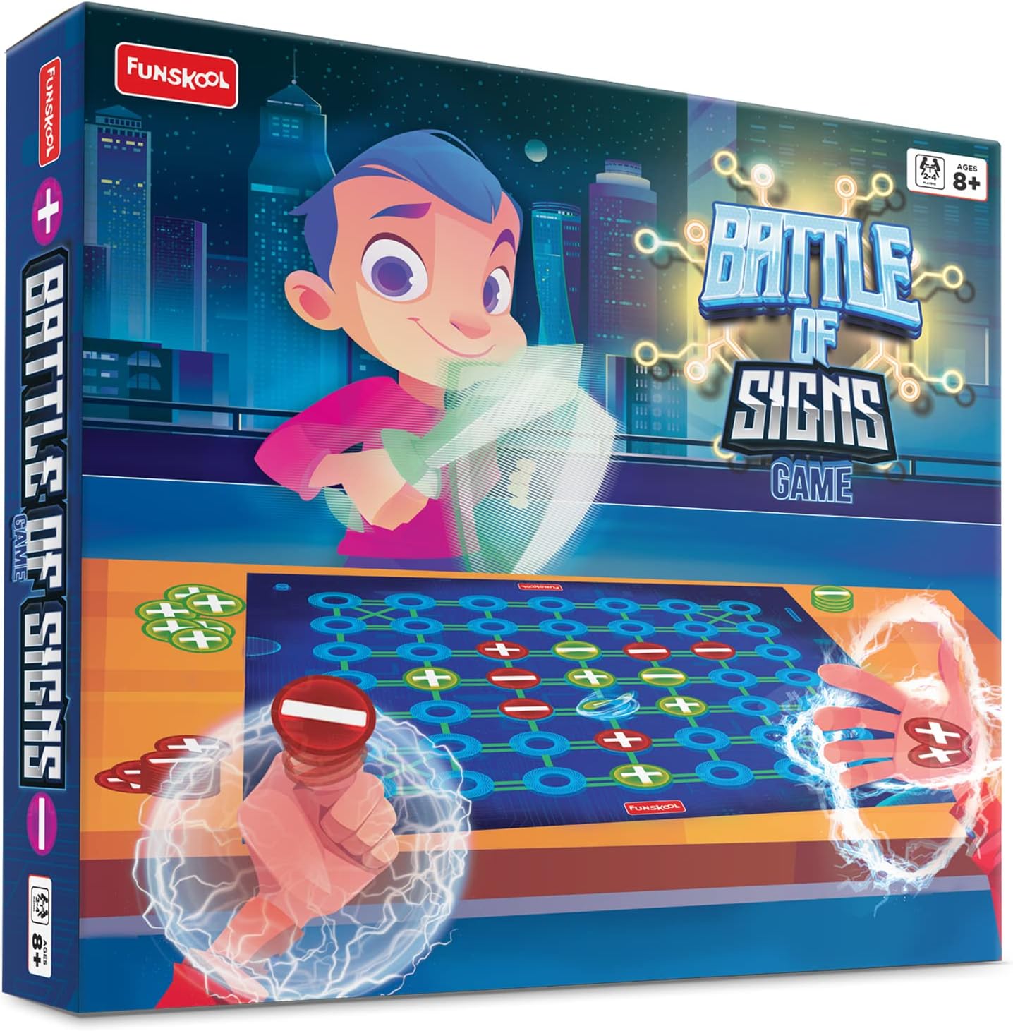 Buy Funskool Games, Battle of Signs, Strategy Game, Family Game,2-4 ...