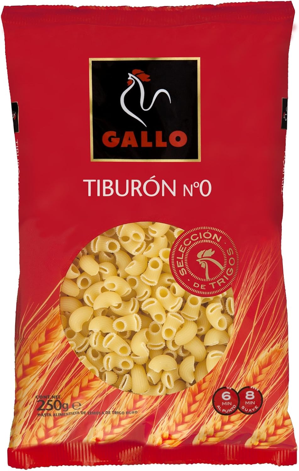 Gallo, Pasta Tiburon Nr.0, 250g, Spanish Pasta : Amazon.co.uk: Grocery